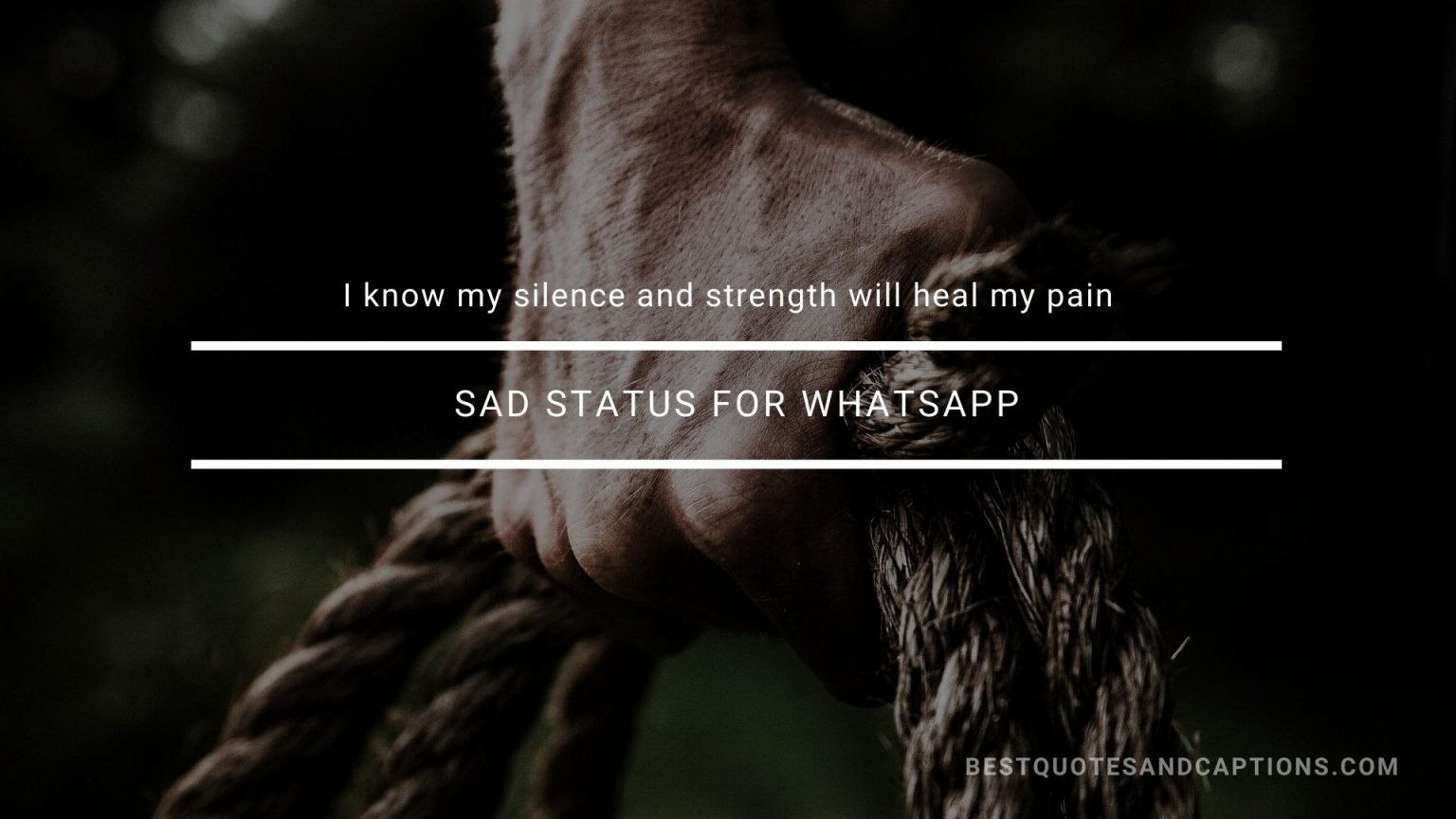 Sad status for WhatsApp | 300+ of the best sad status in English